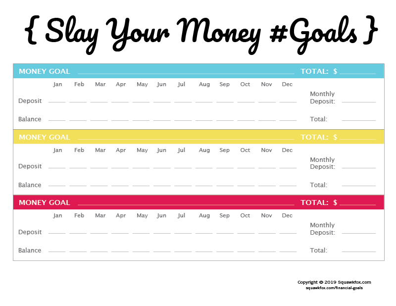 Money Goals: How To Set Financial Goals That Slay - Cash and Kerry