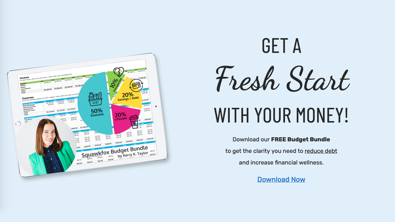 Download Your Free Budget Bundle - Cash and Kerry
